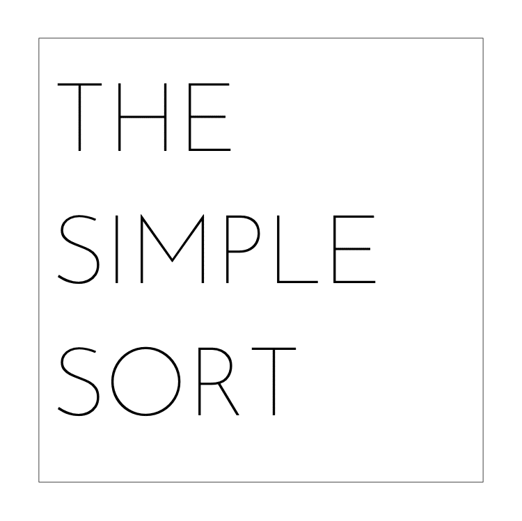 THE SIMPLE SORT square logo | The Simple Sort